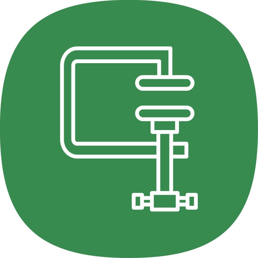 Clamp Line Curve Icon Design 43670963 Vector Art At Vecteezy