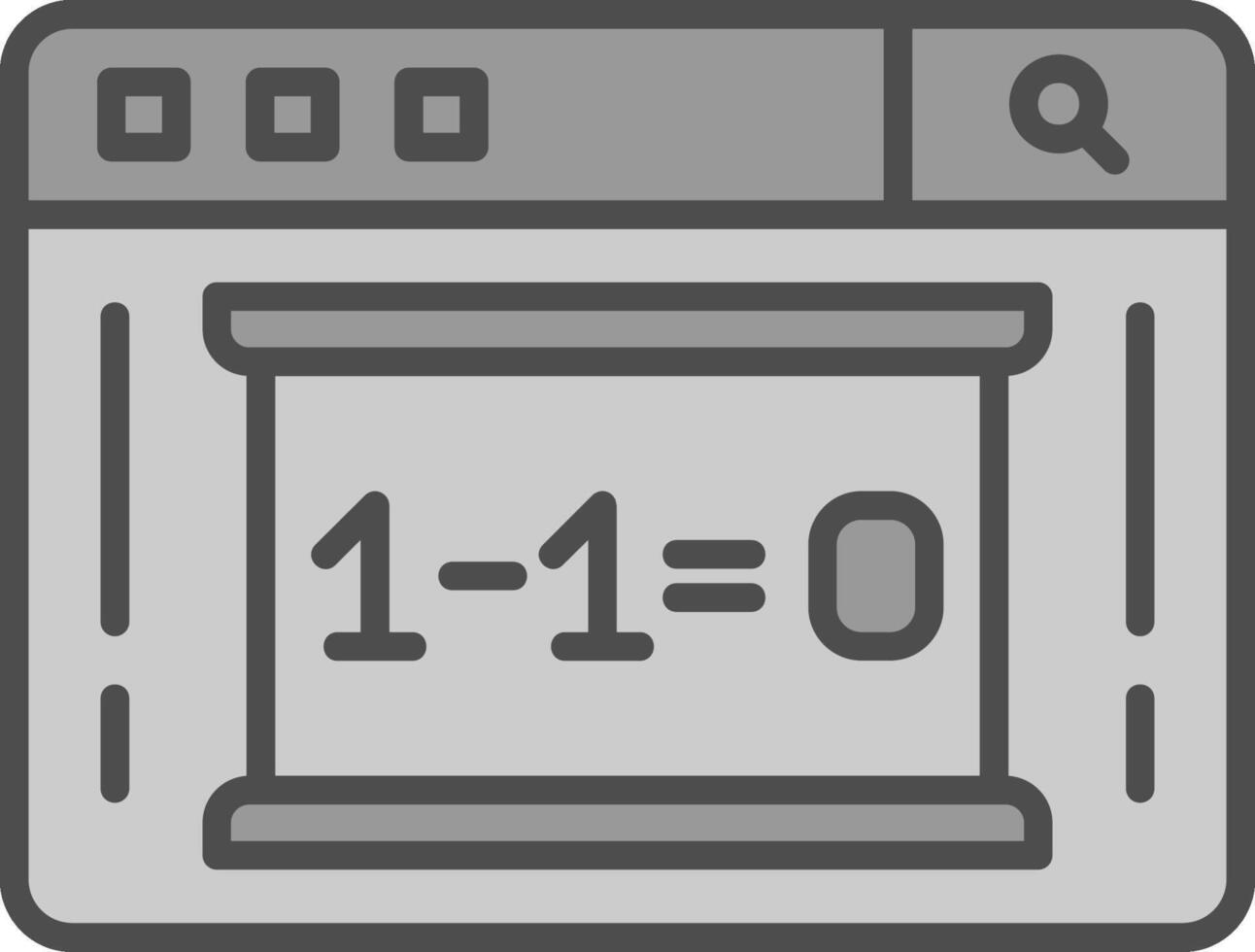 OnLine Filled Greyscale Multi Circle Class Line Filled Greyscale Icon ...