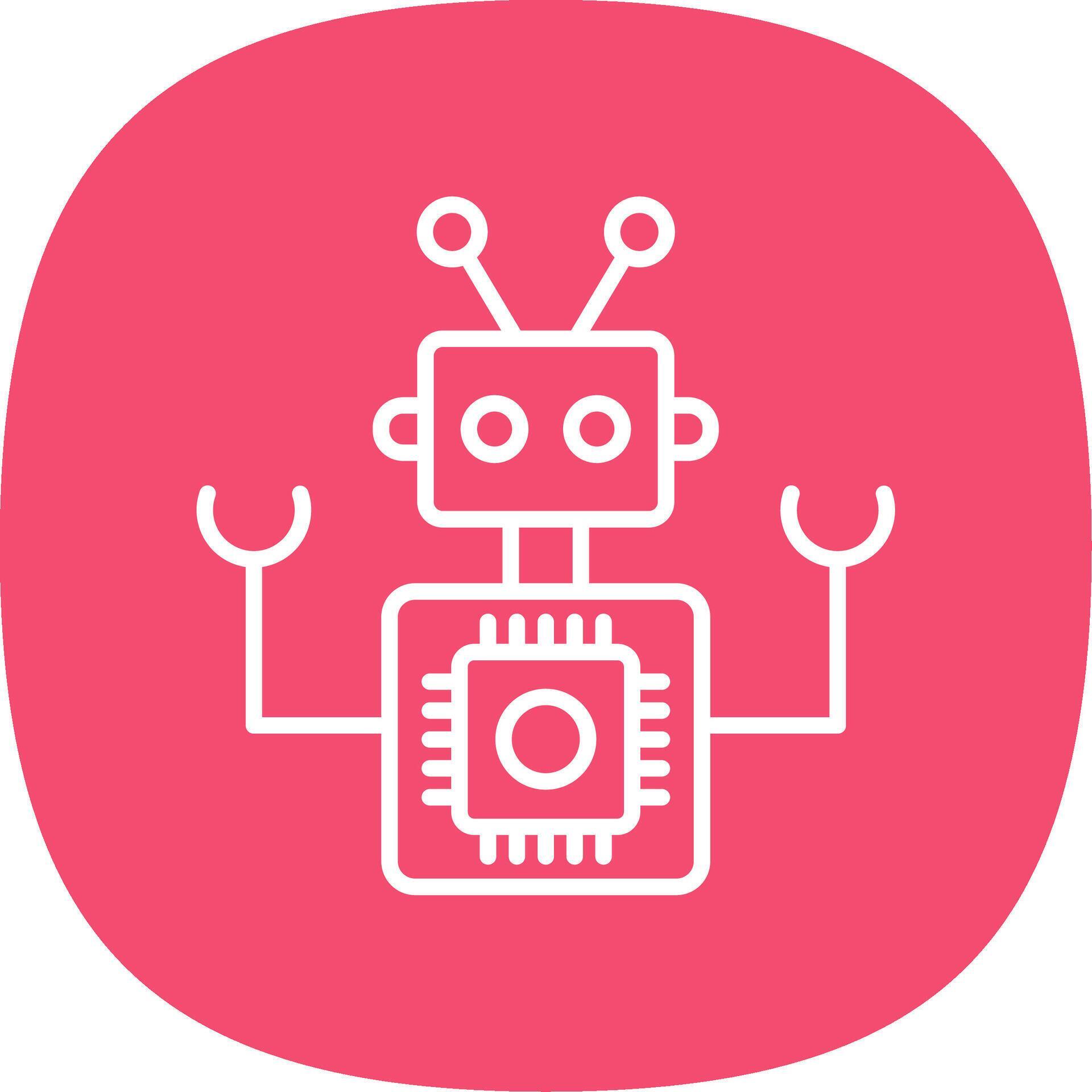 Robot Line Curve Icon Design 43677363 Vector Art at Vecteezy
