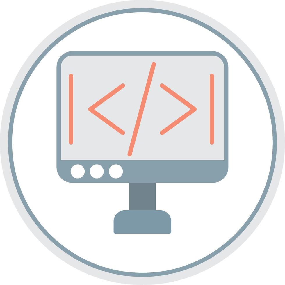 Programming Flat Circle Icon 43680751 Vector Art at Vecteezy
