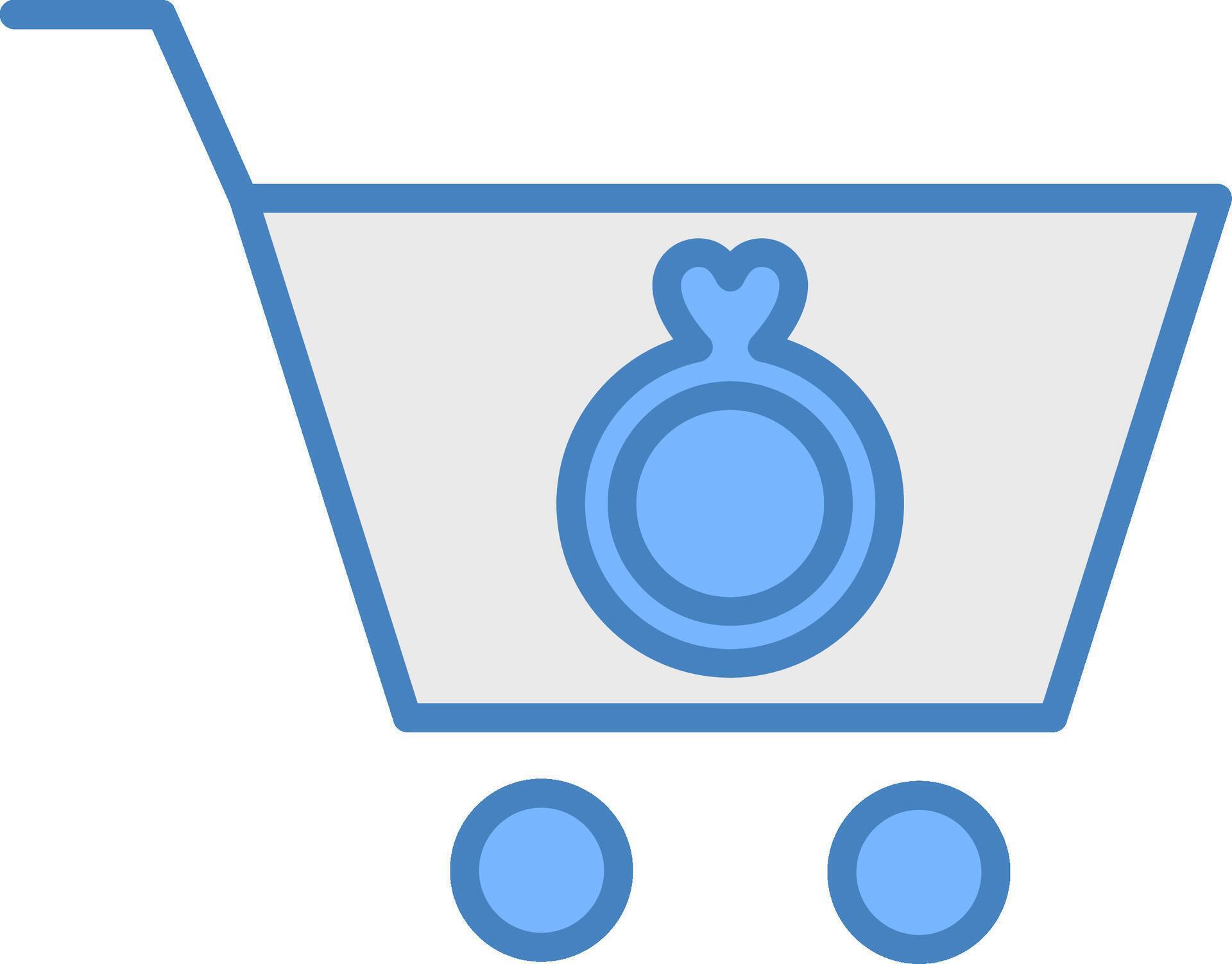 Purchase Line Filled Blue Icon 43686806 Vector Art At Vecteezy