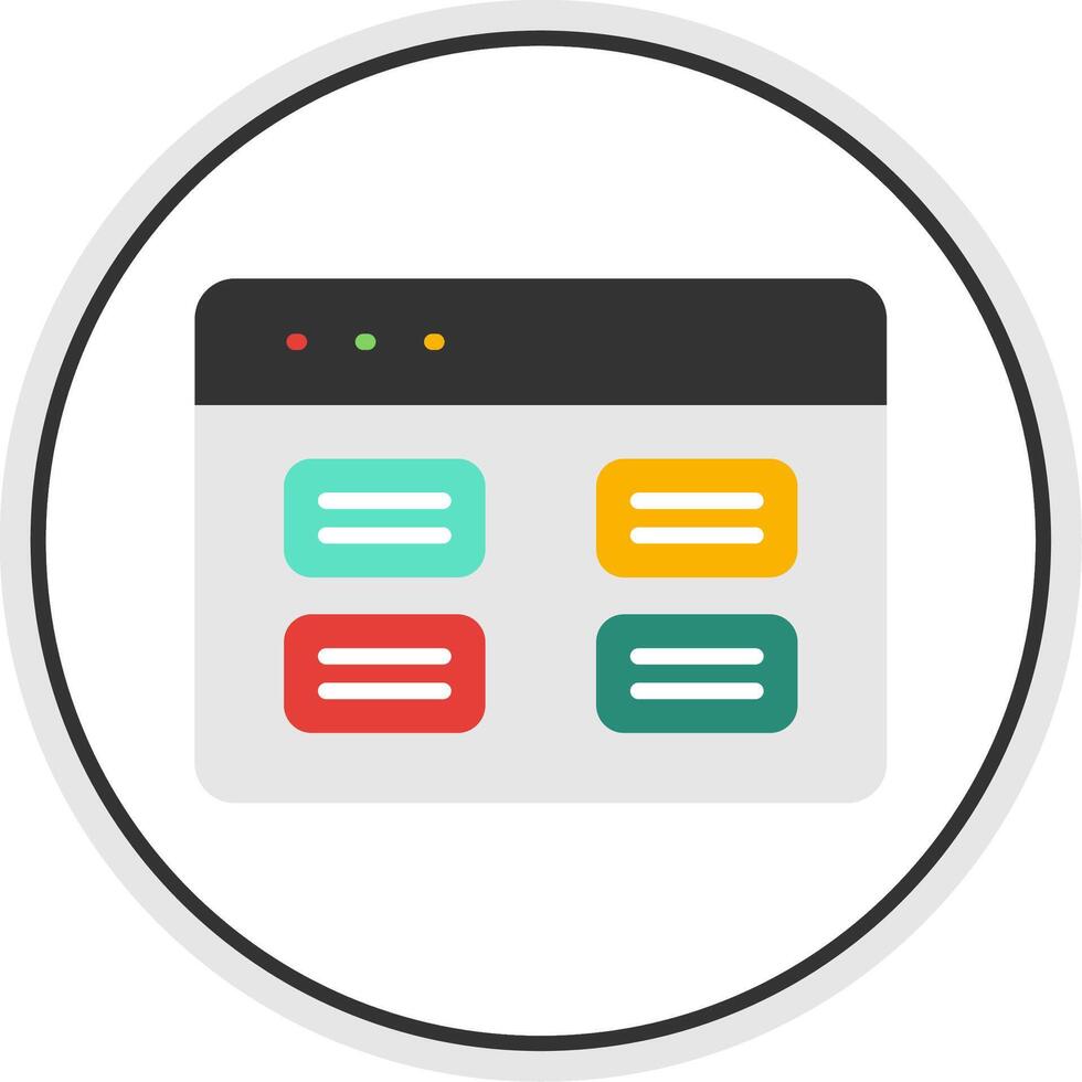 Tasks Flat Circle Icon 43690477 Vector Art at Vecteezy