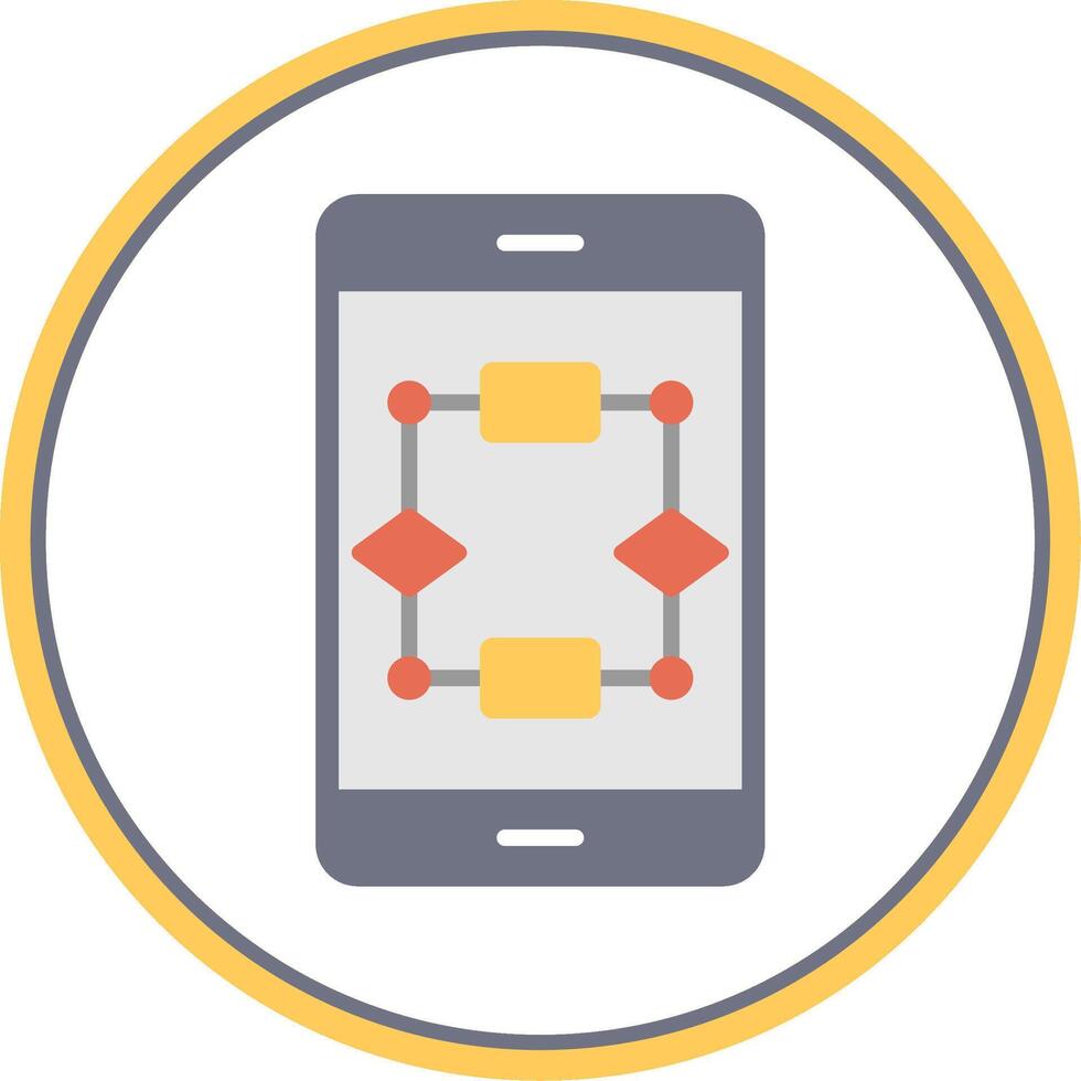 Algorithm Flat Circle Icon 43690864 Vector Art at Vecteezy