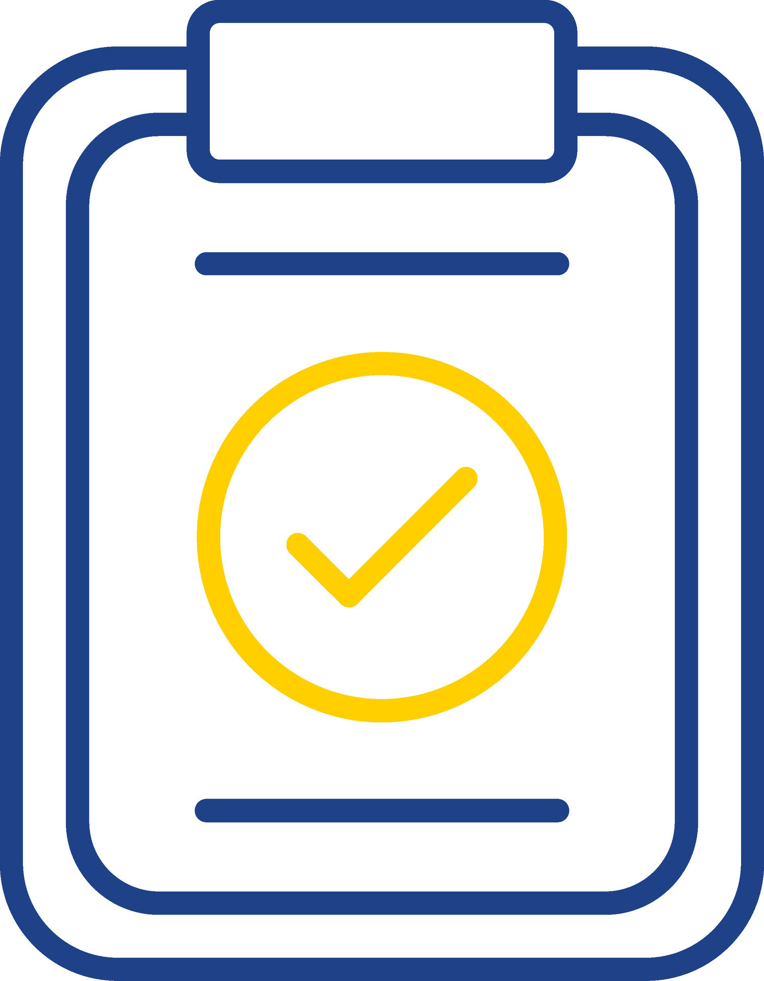 Tick Line Two Colour Icon Design 43704577 Vector Art at Vecteezy