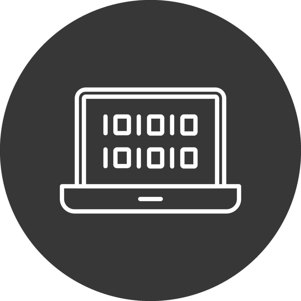 Binary Code Line Inverted Icon Design 43706901 Vector Art at Vecteezy