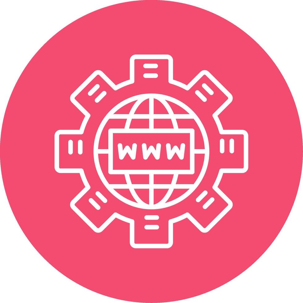 Internet Multi Color Circle Icon 43708659 Vector Art at Vecteezy