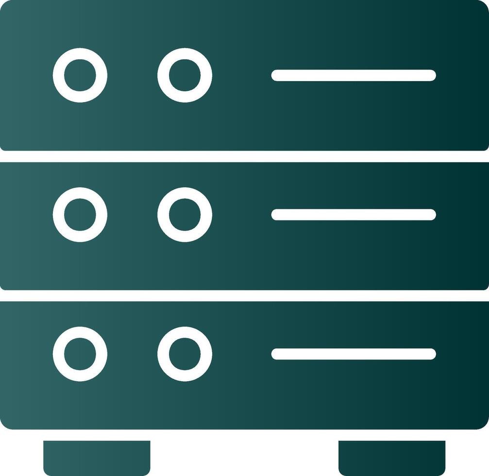 Database Center Glyph Gradient Icon 43713018 Vector Art at Vecteezy