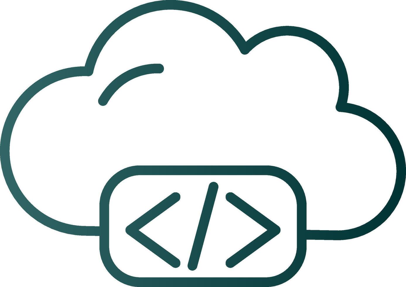 Cloud Coding Line Gradient Icon 43713344 Vector Art at Vecteezy Cloud Coding Line Gradient Icon 43713344 Vector Art at Vecteezy