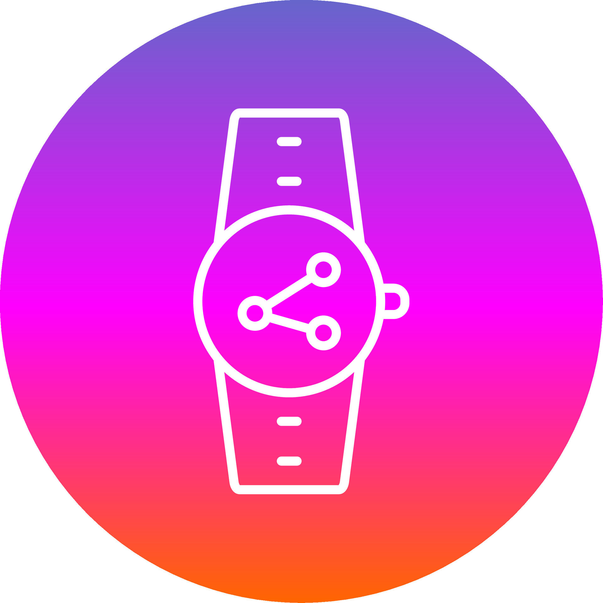 Connectivity Line Gradient Circle Icon 43715323 Vector Art At Vecteezy
