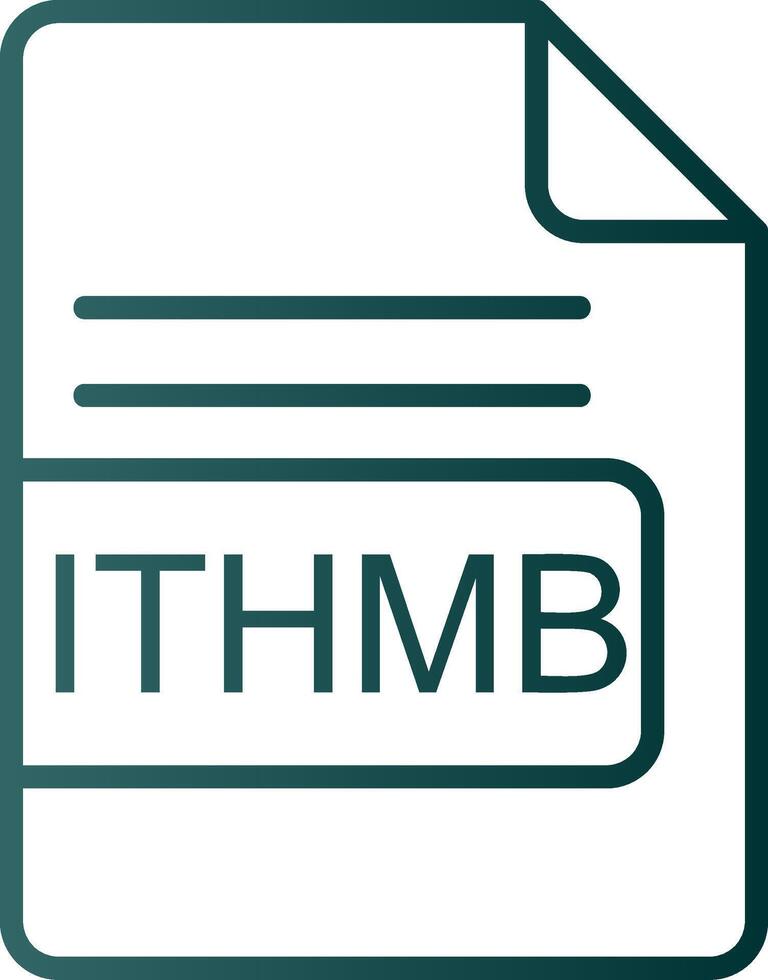 ITHMB File Format Line Gradient Icon 43715443 Vector Art at Vecteezy ITHMB File Format Line Gradient Icon 43715443 Vector Art at Vecteezy