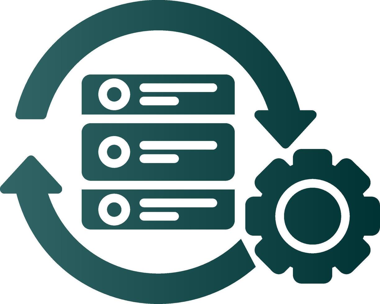 Data Processing Glyph Gradient Icon 43717782 Vector Art at Vecteezy