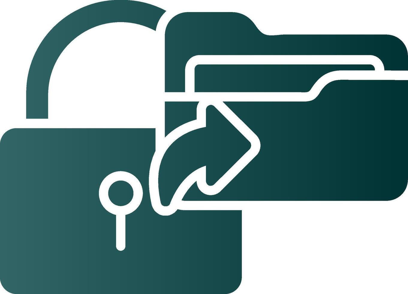 Secure Data Glyph Gradient Icon 43717841 Vector Art at Vecteezy