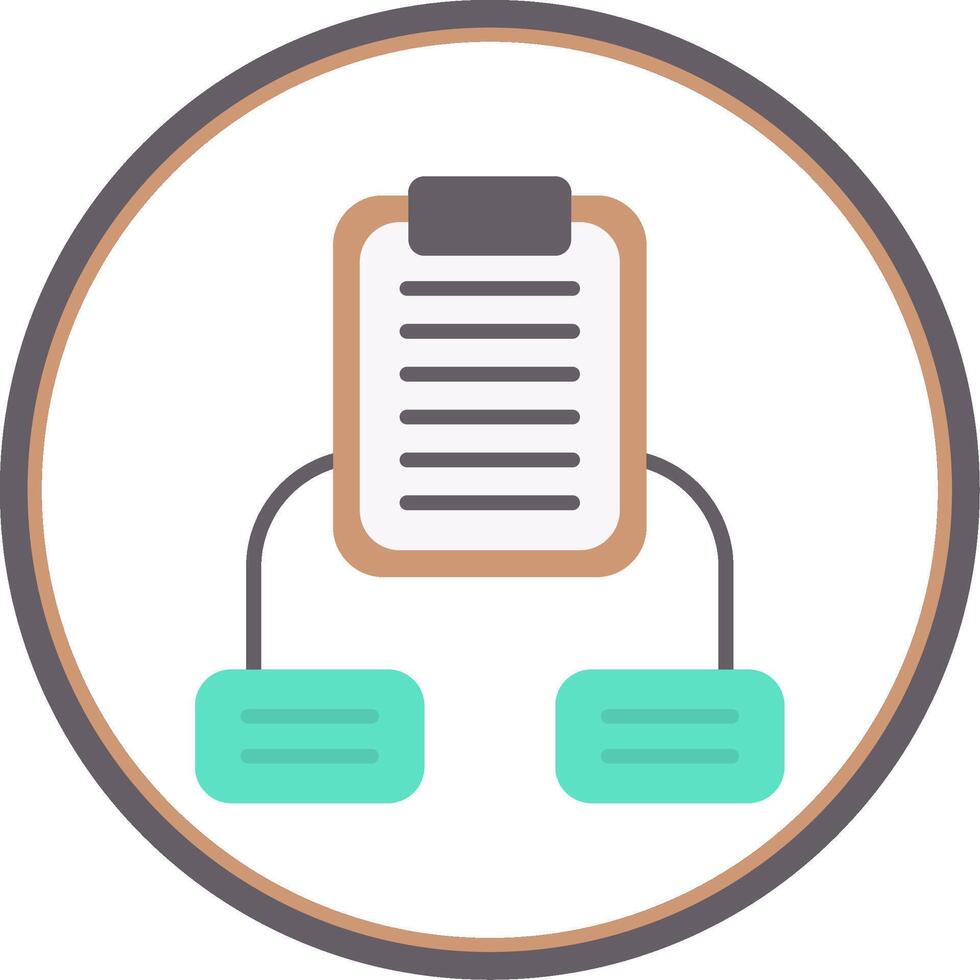 Tasks Flat Circle Icon 43720680 Vector Art at Vecteezy