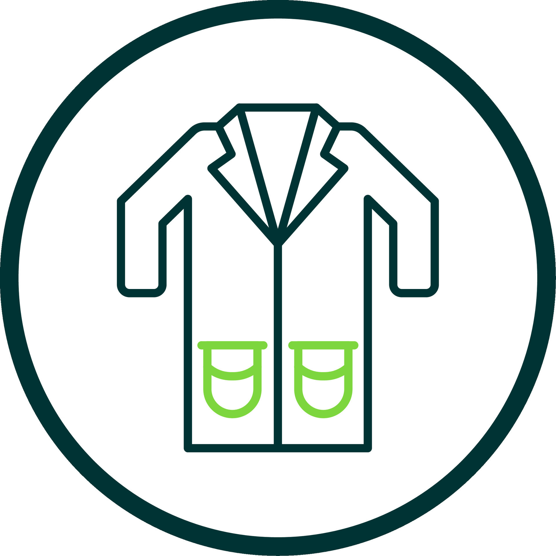 Lab Coat Line Circle Icon Design 43722113 Vector Art at Vecteezy Lab Coat Line Circle Icon Design 43722113 Vector Art at Vecteezy