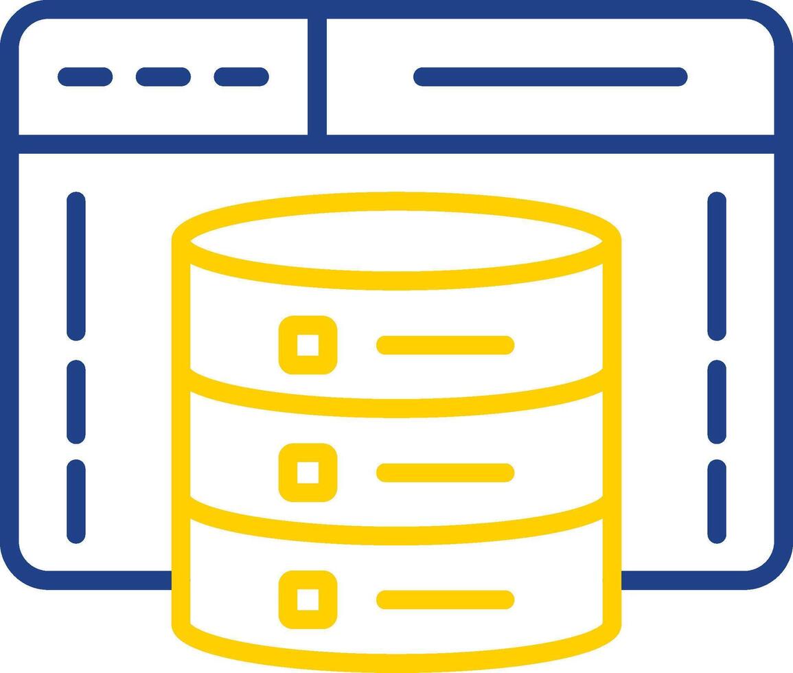 Web Development Line Two Colour Icon Design 43724914 Vector Art at Vecteezy