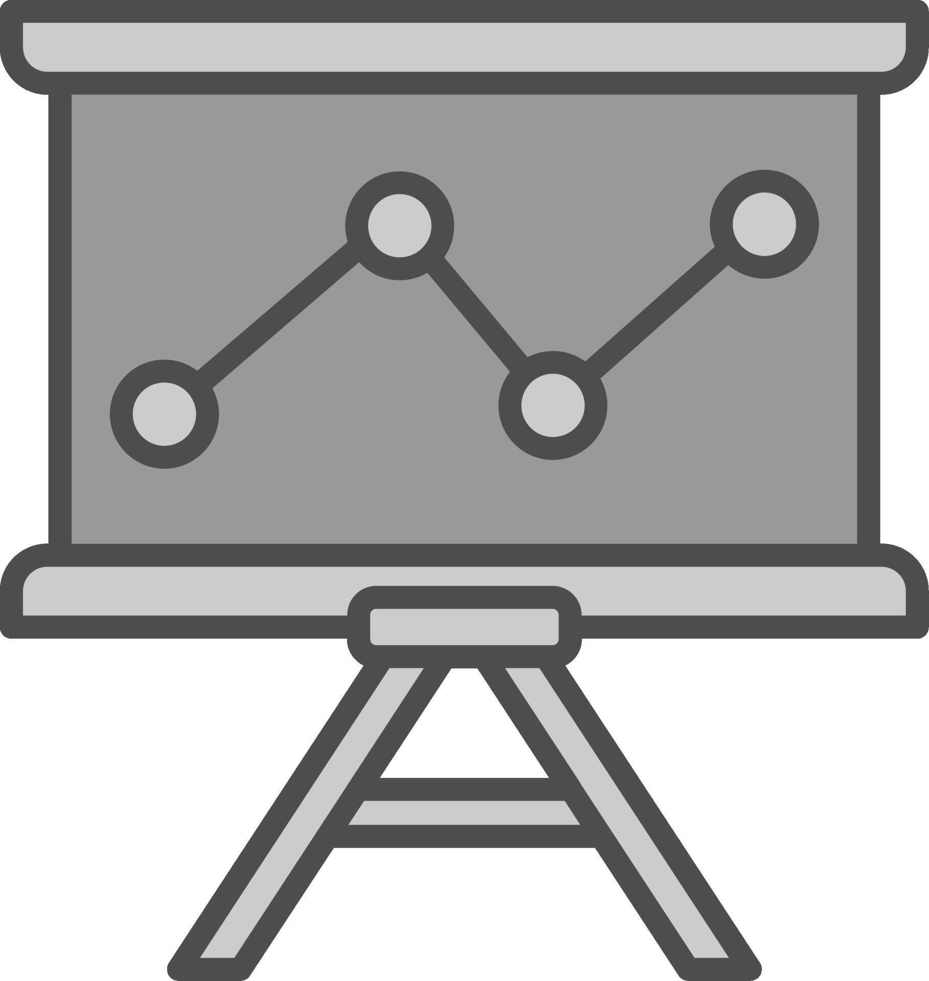 Line Filled Greyscale Multi Circle Chart Line Filled Greyscale Icon ...
