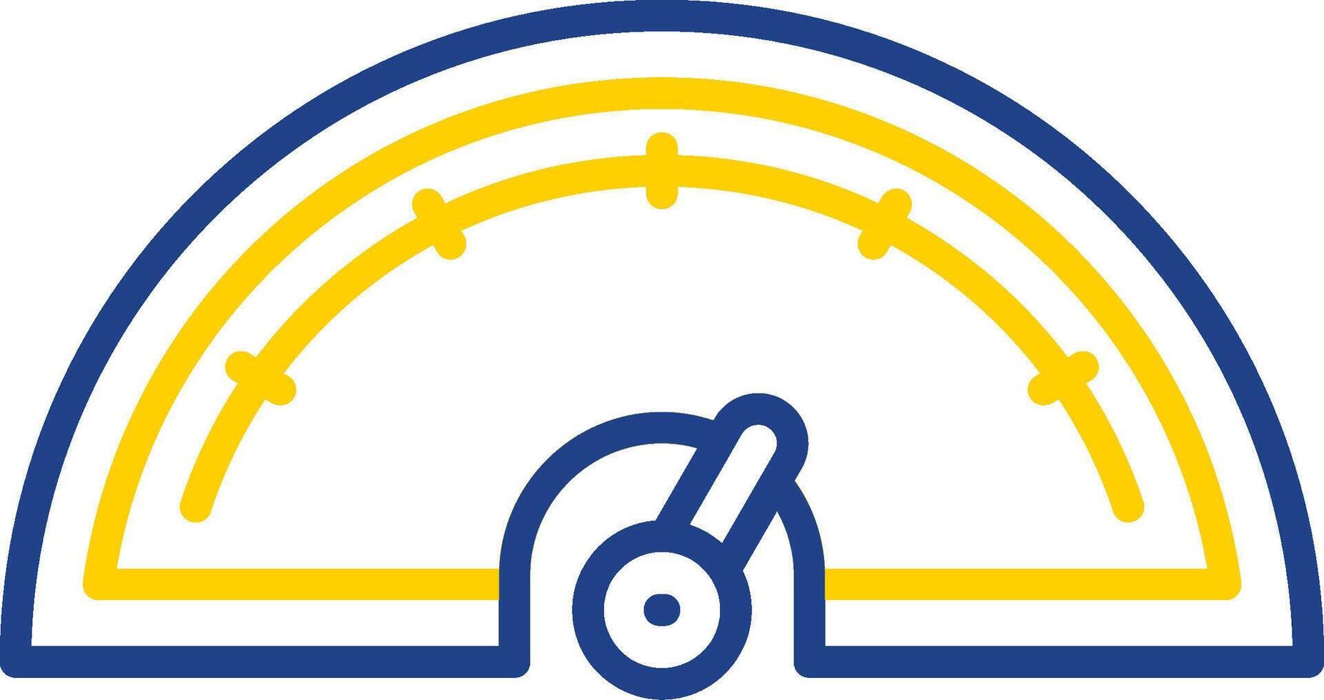 Gauge Line Two Colour Icon Design 43728089 Vector Art at Vecteezy