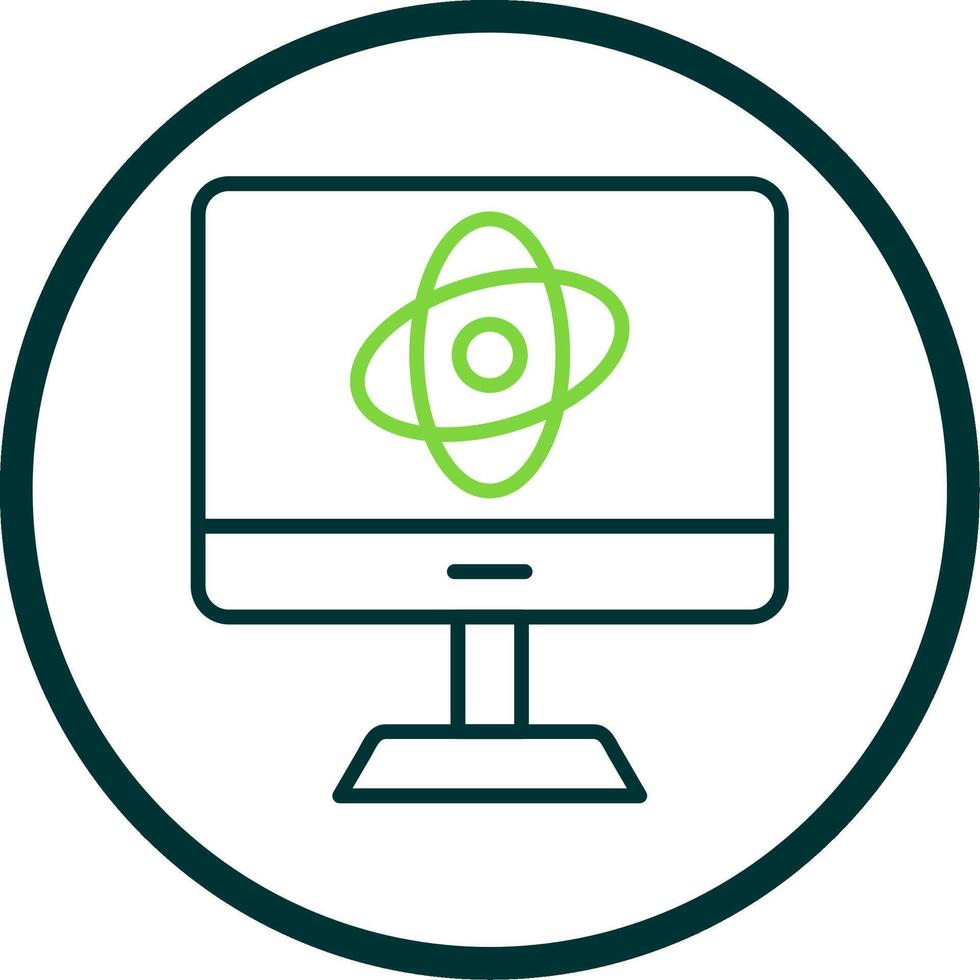 Computer Science Line Circle Icon Design 43732046 Vector Art at Vecteezy