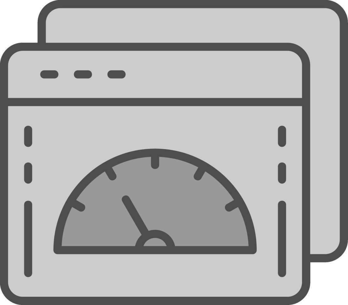 Web Optimization Line Filled Greyscale Icon Design 43732583 Vector Art ...
