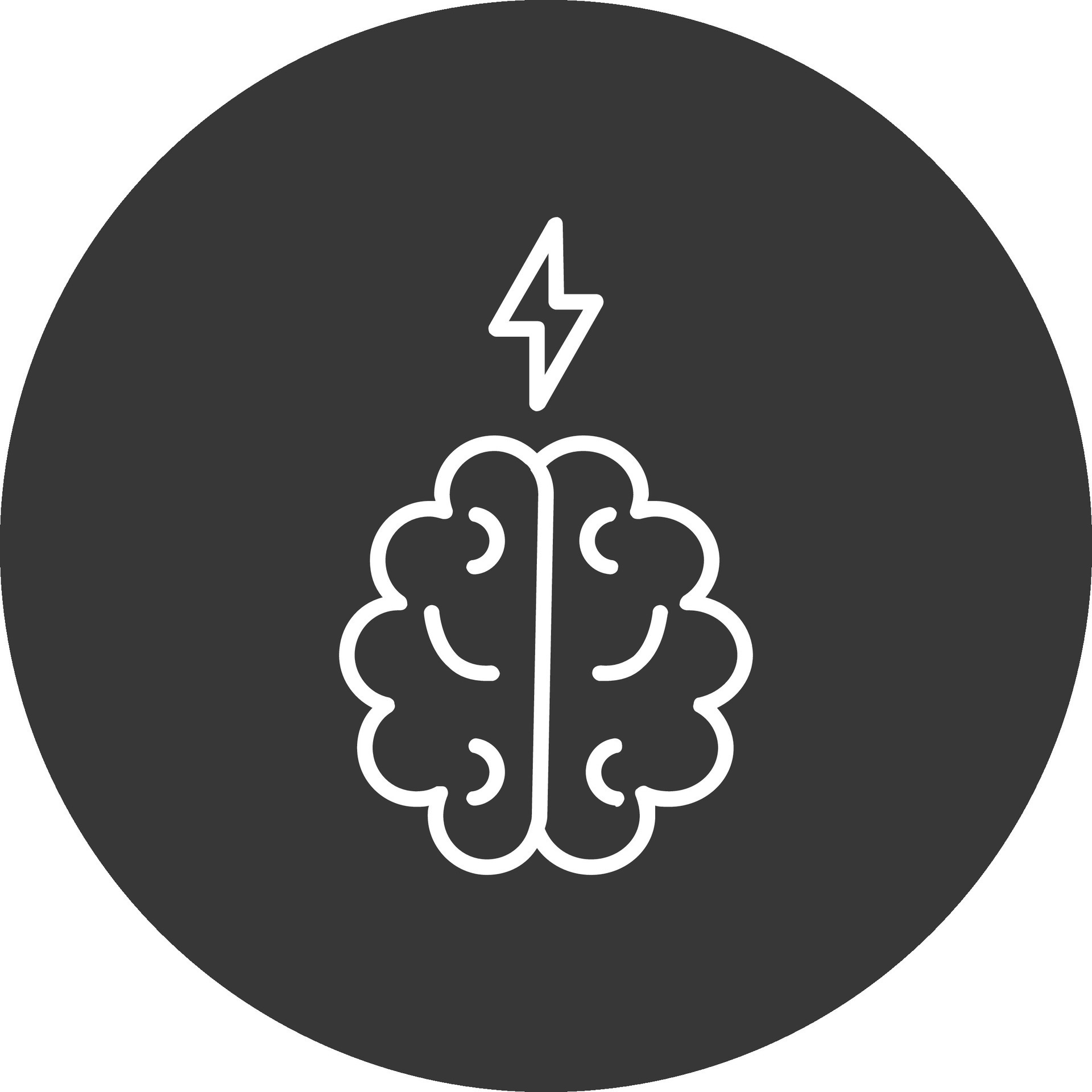 Brain Line Inverted Icon Design 43735995 Vector Art at Vecteezy Brain Line Inverted Icon Design 43735995 Vector Art at Vecteezy