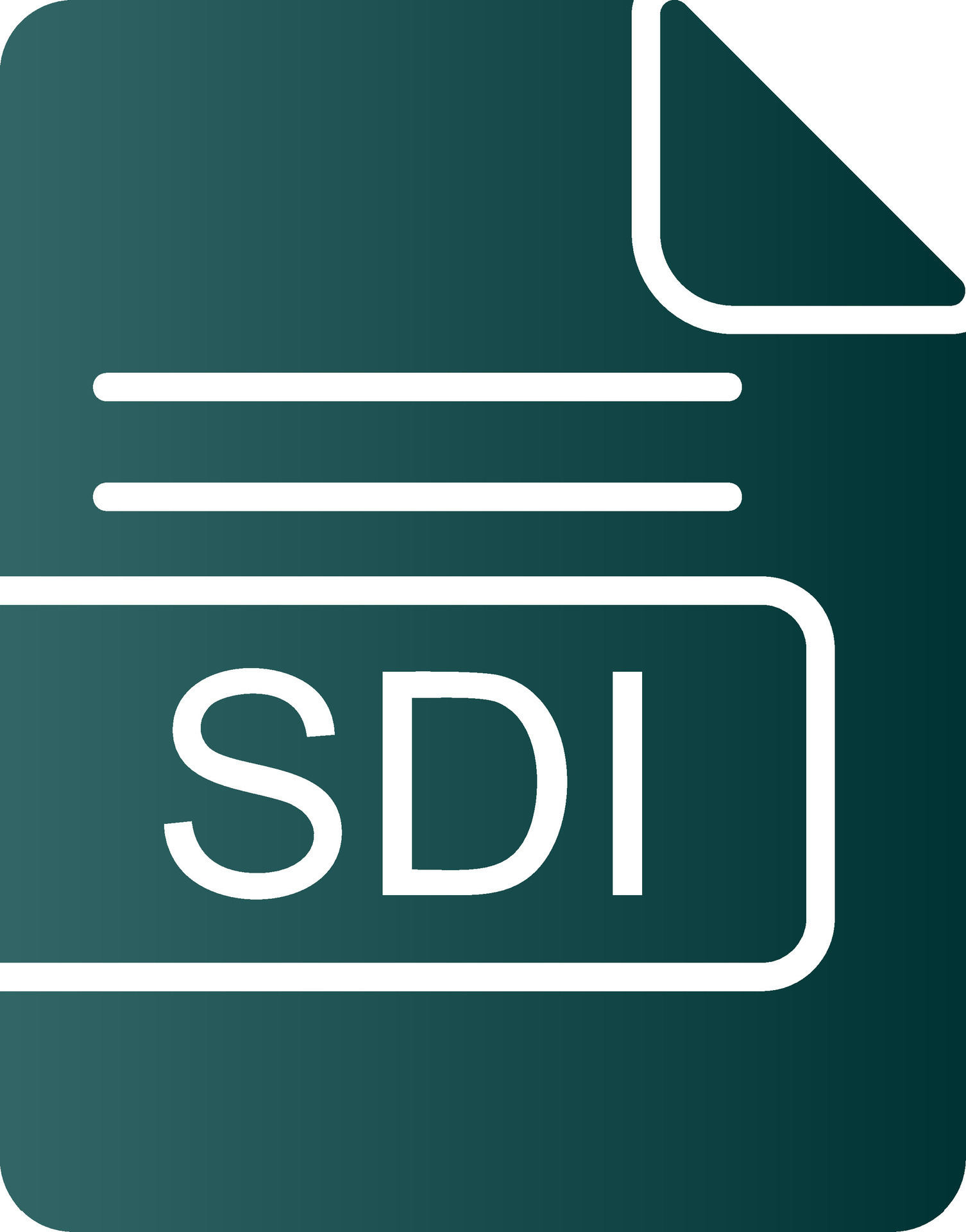 Sdi File Format Glyph Gradient Icon 43736942 Vector Art At Vecteezy