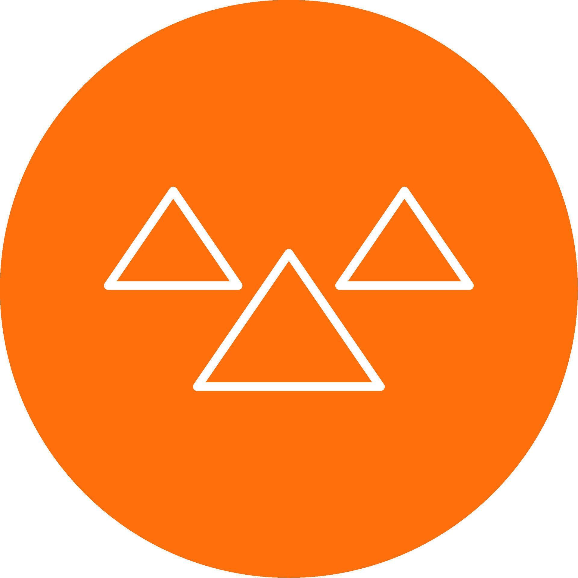 Triangles Multi Color Circle Icon 43742206 Vector Art at Vecteezy