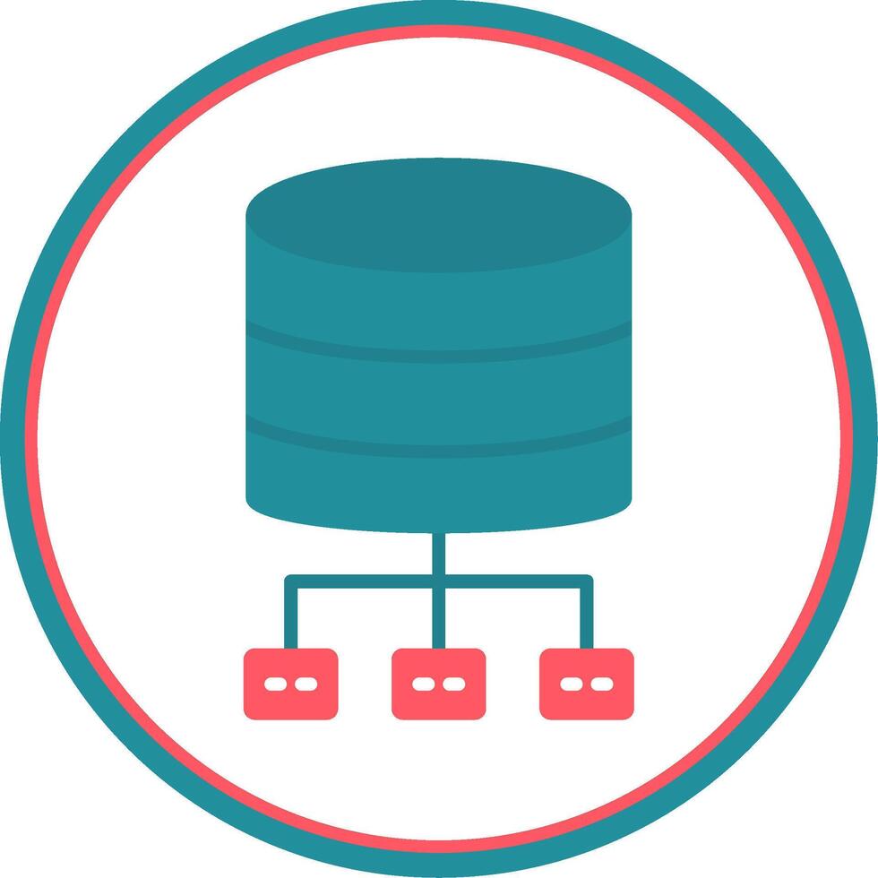 Database Architecture Flat Circle Icon 43743066 Vector Art at Vecteezy