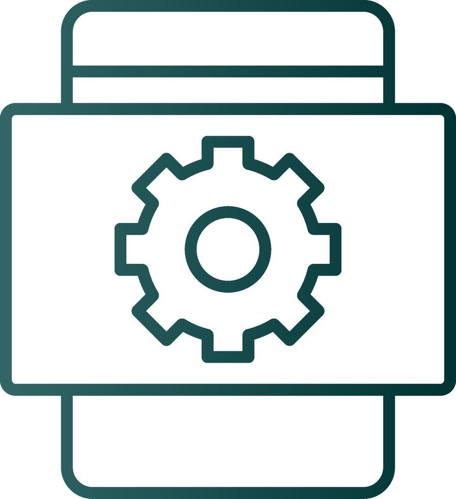 Mobile Optimization Line Gradient Icon 43746064 Vector Art at Vecteezy