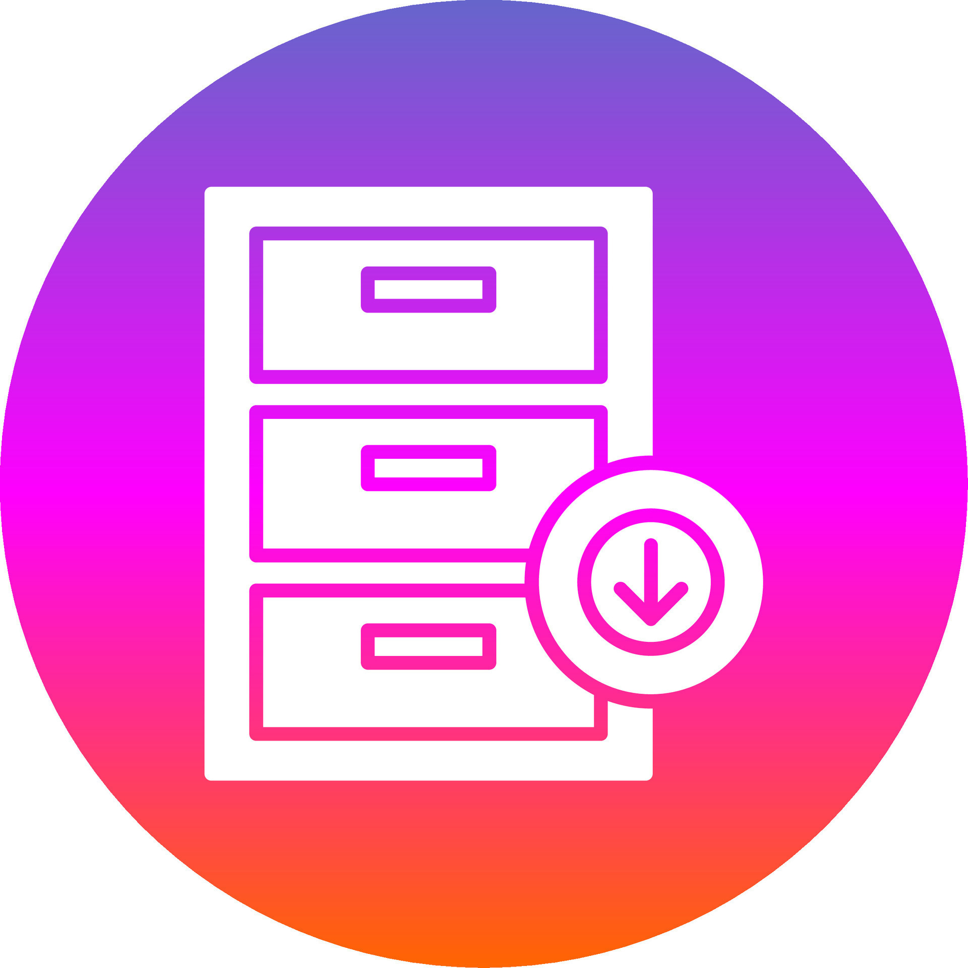 Inbox Glyph Gradient Circle Icon Design 43746381 Vector Art at Vecteezy Inbox Glyph Gradient Circle Icon Design 43746381 Vector Art at Vecteezy