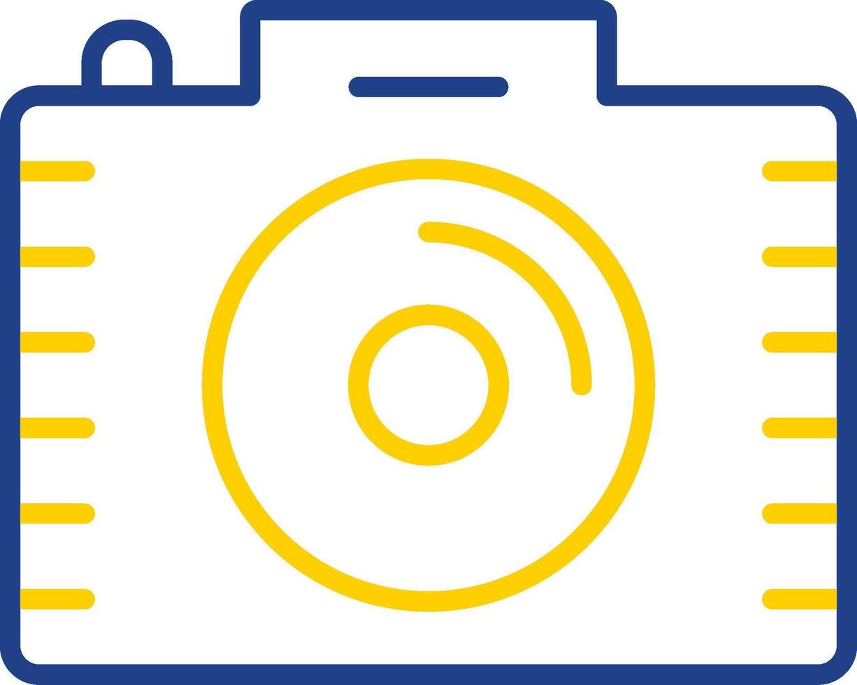 Photography Line Two Colour Icon Design 43757992 Vector Art at Vecteezy