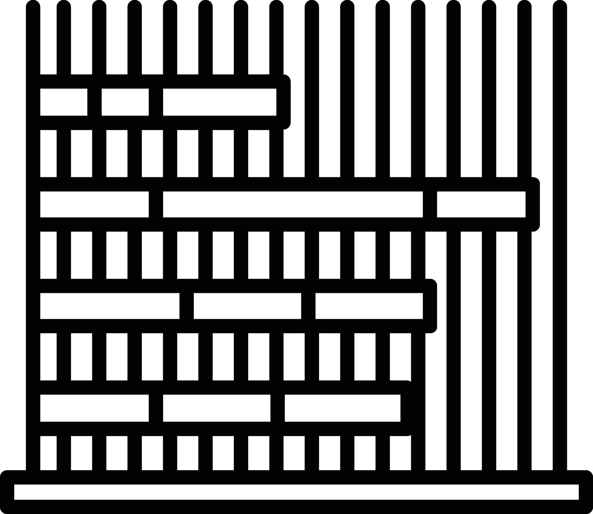 Stacked Bar Graph Outline Illustration 43764421 Vector Art At Vecteezy