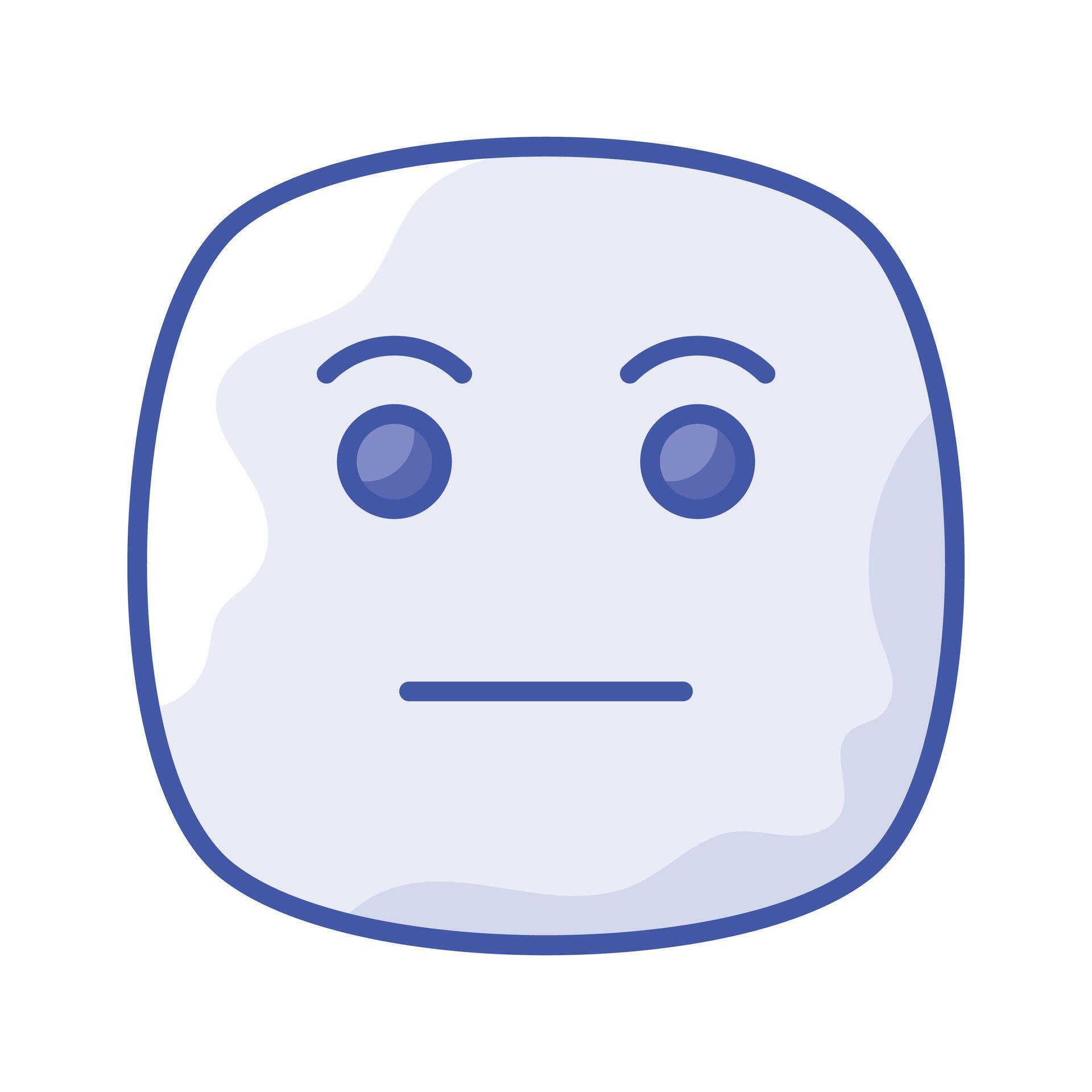 Grab this amazing icon of indifferent emoji, customizable flat 43764949 ...