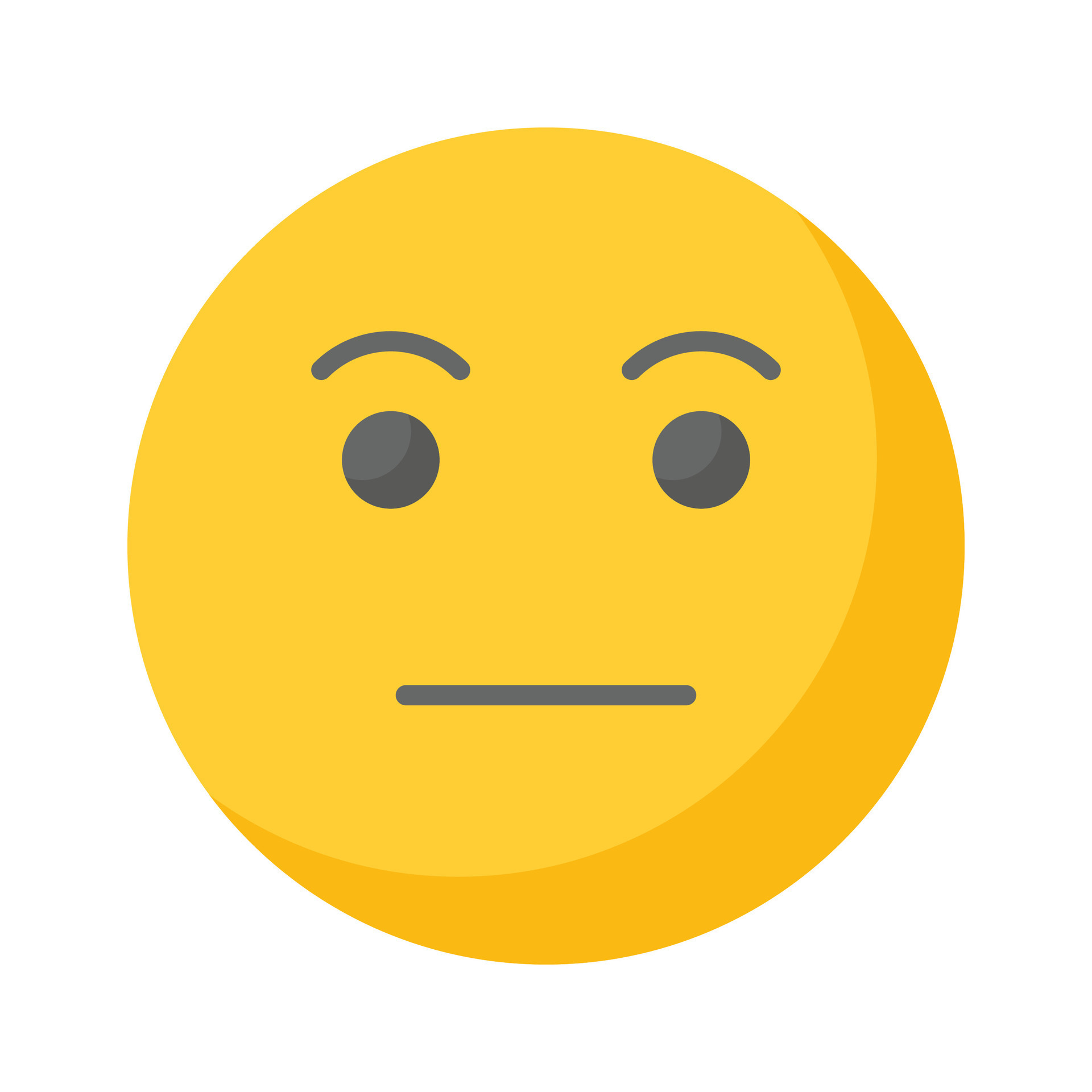Grab this amazing icon of indifferent emoji, customizable flat 43765393 ...