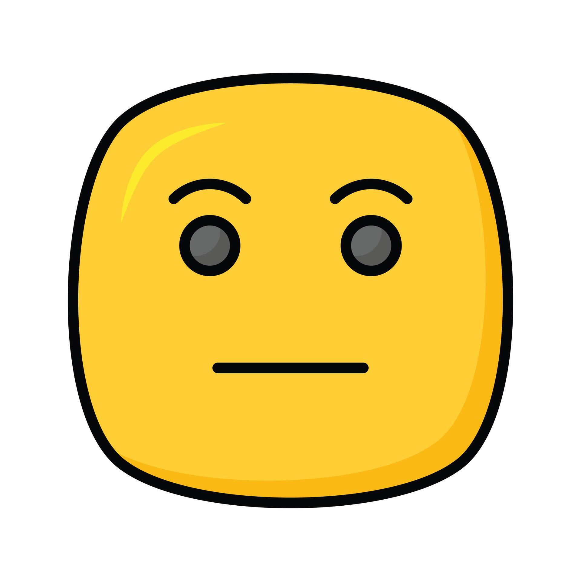Grab this amazing icon of indifferent emoji, customizable flat 43765529 ...