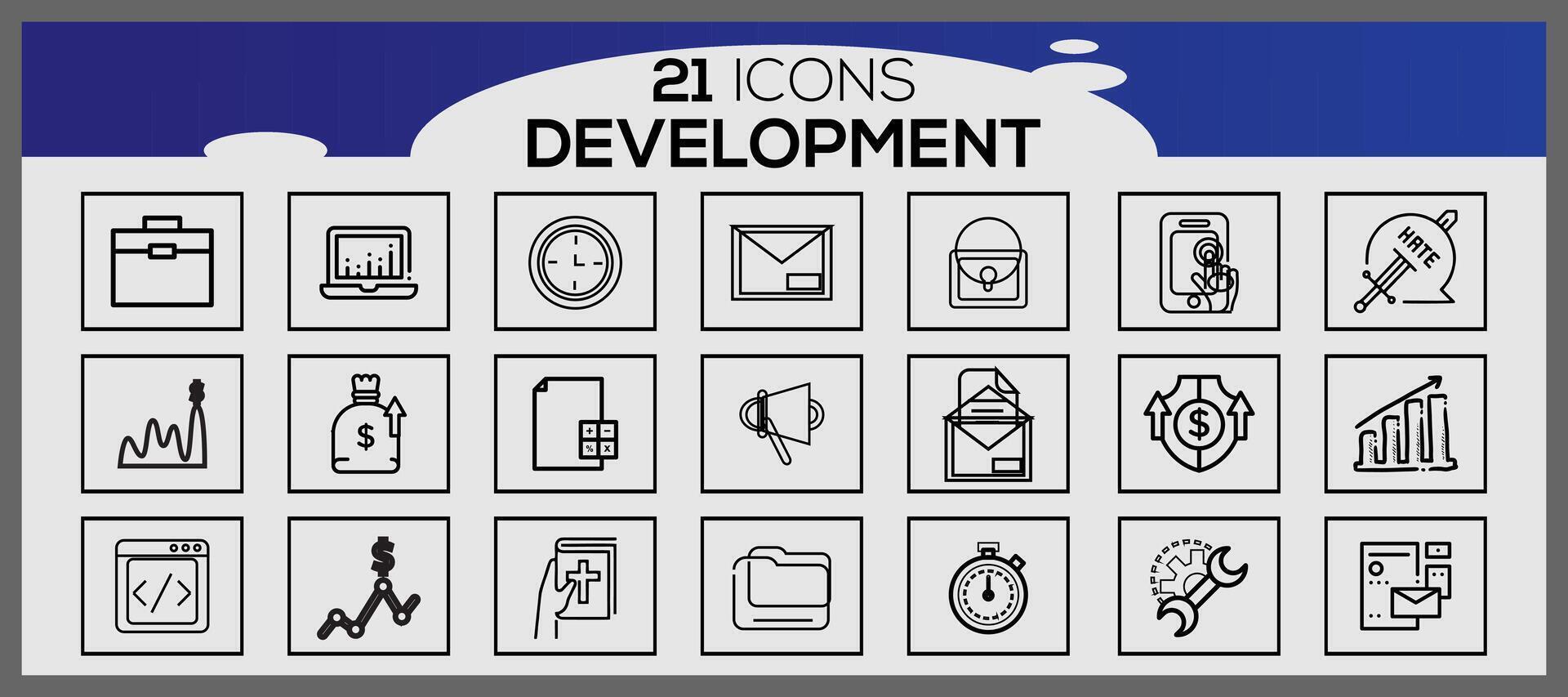 seo and development icons set web design icons set simple set seo and ...