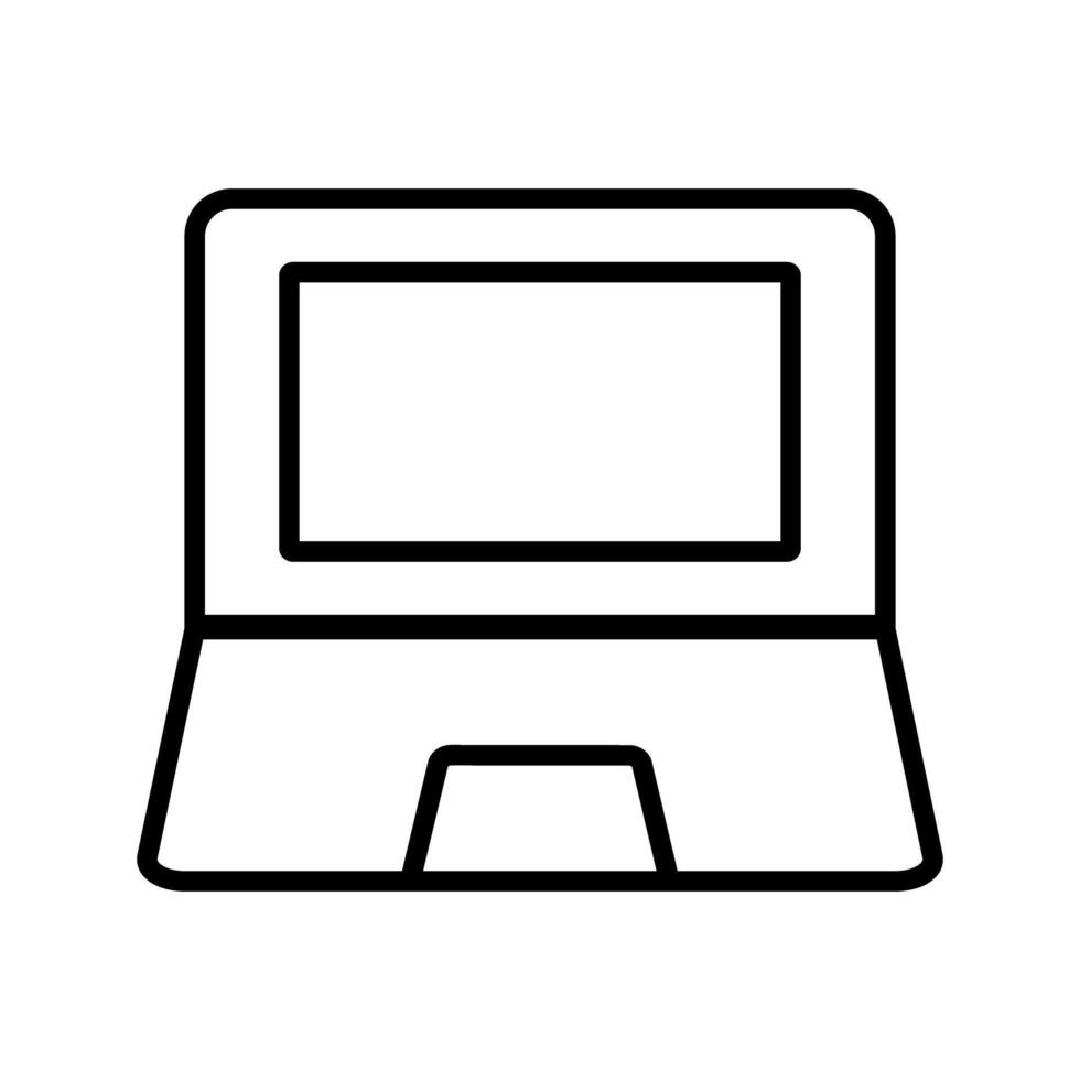 Laptop icon with touchpad. 43770046 Vector Art at Vecteezy Laptop icon with touchpad. 43770046 Vector Art at Vecteezy