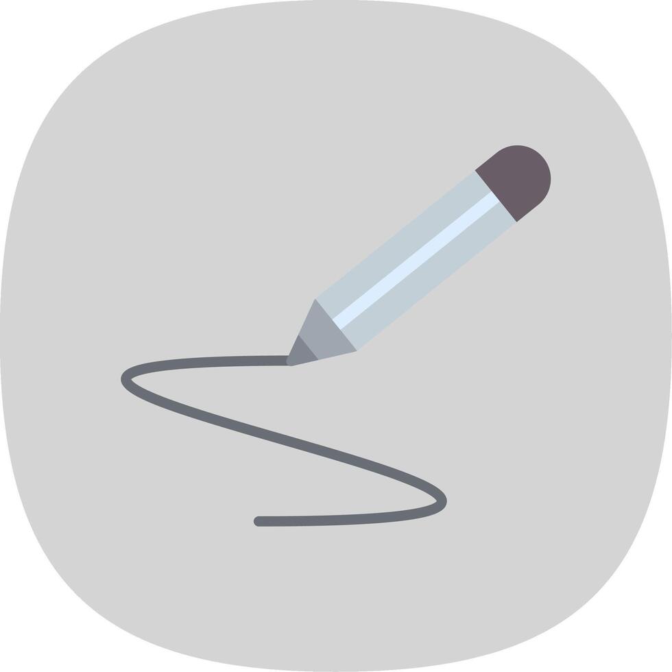 Writing Flat Curve Icon Design 43784457 Vector Art at Vecteezy