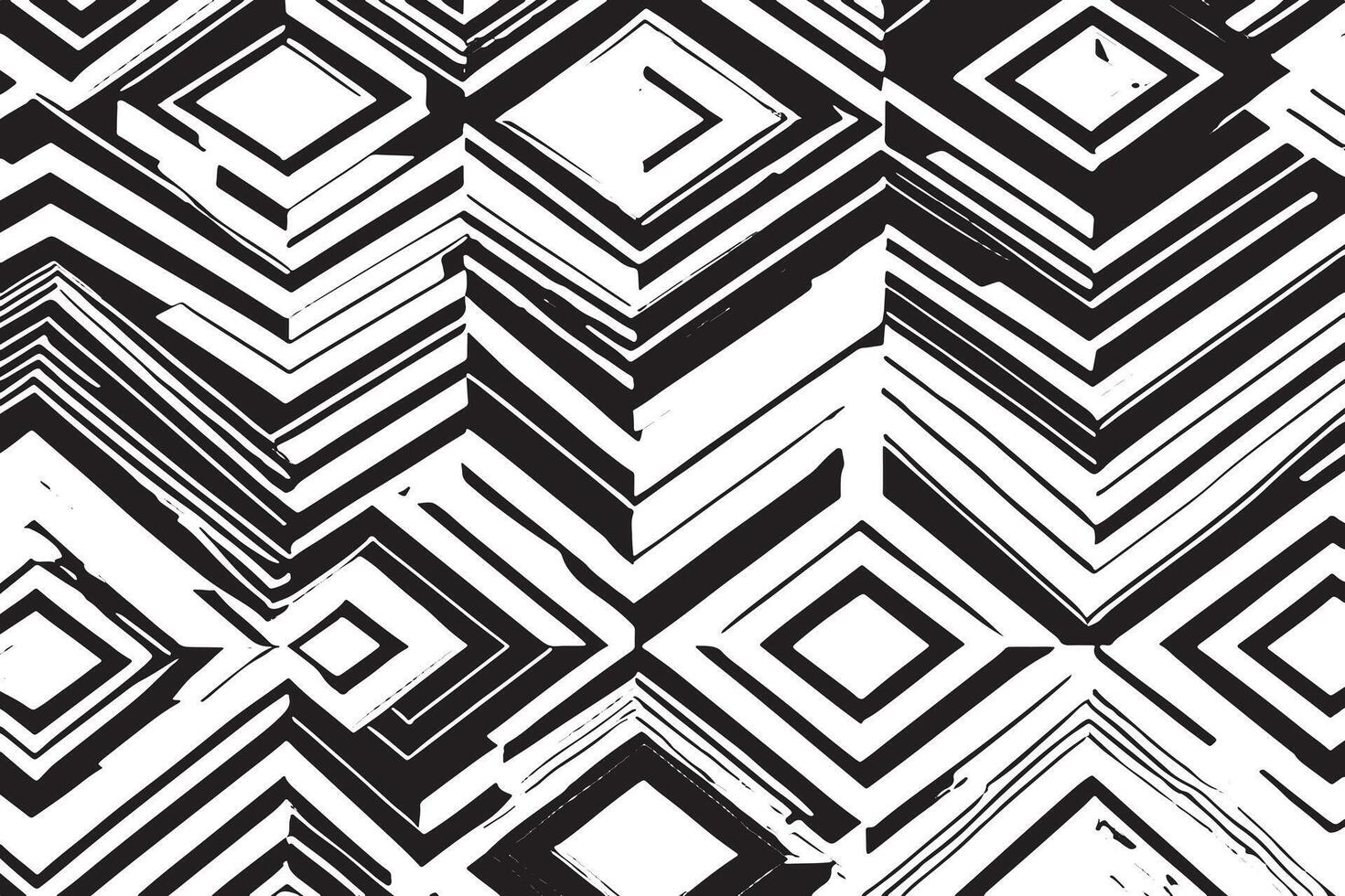 High-Resolution Black and White Geometric Chevron Pattern Background ...