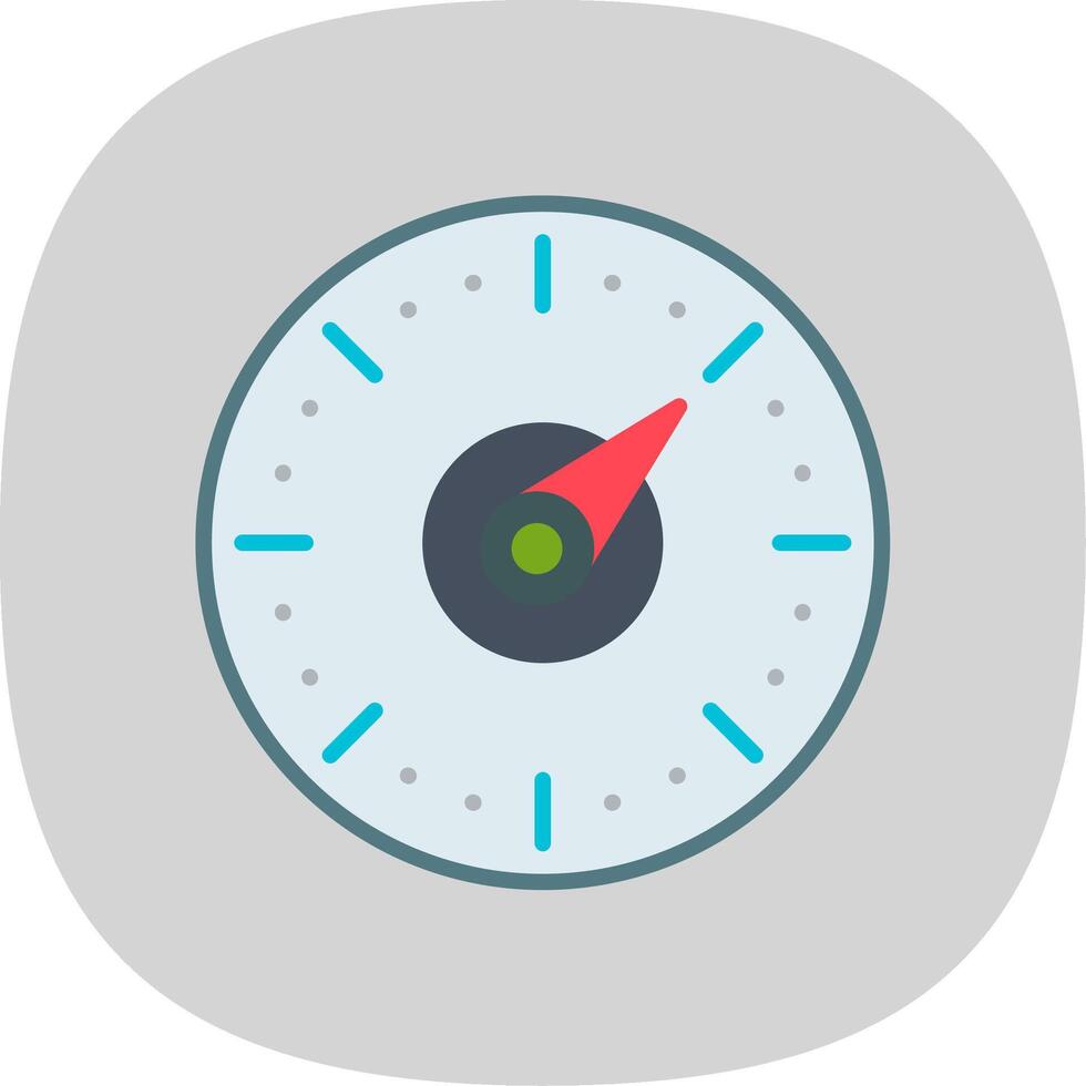 Timer Flat Curve Icon Design 43794933 Vector Art at Vecteezy