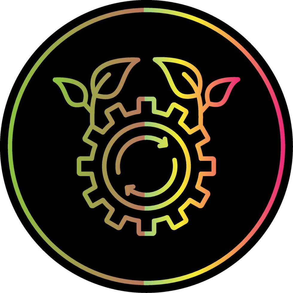 Sustainable Technology Line Gradient Due Color Icon Design 43799078 Vector Art at Vecteezy