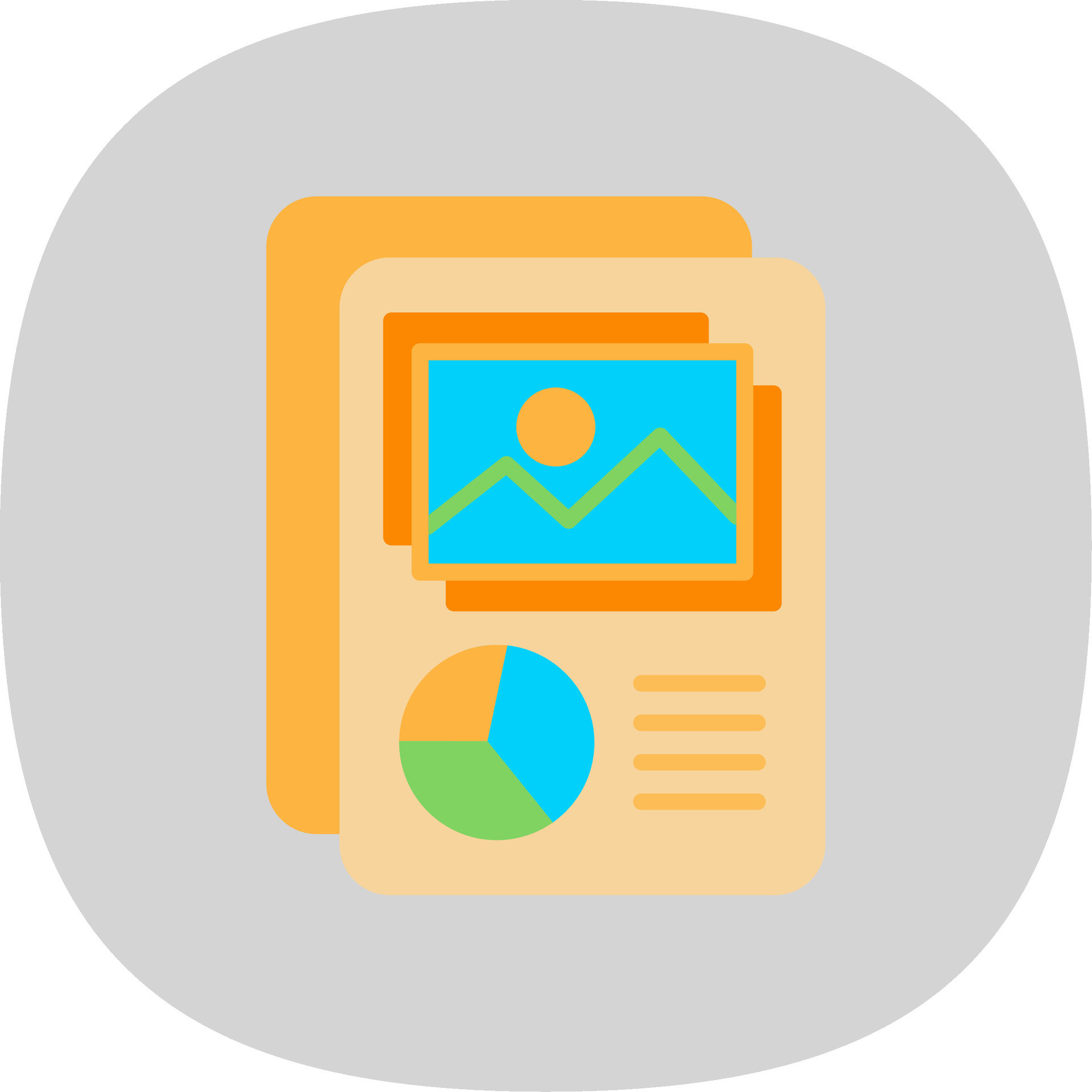 Unstructured Data Flat Curve Icon Design 43802049 Vector Art at Vecteezy