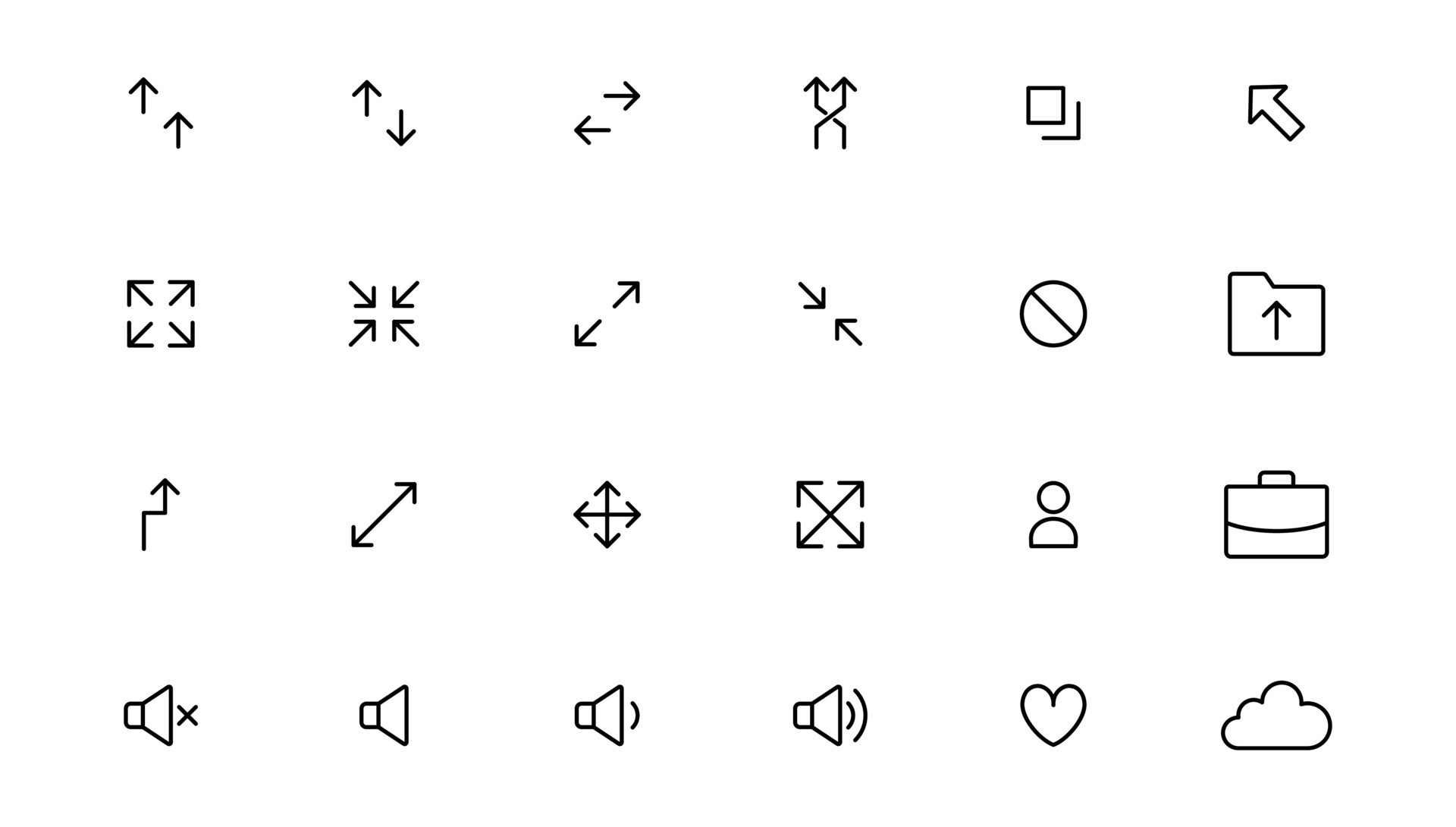 Ui Ux Icon Set Web And Mobile User Interface Icon Set Collectionoutline Icon 43806433 Vector