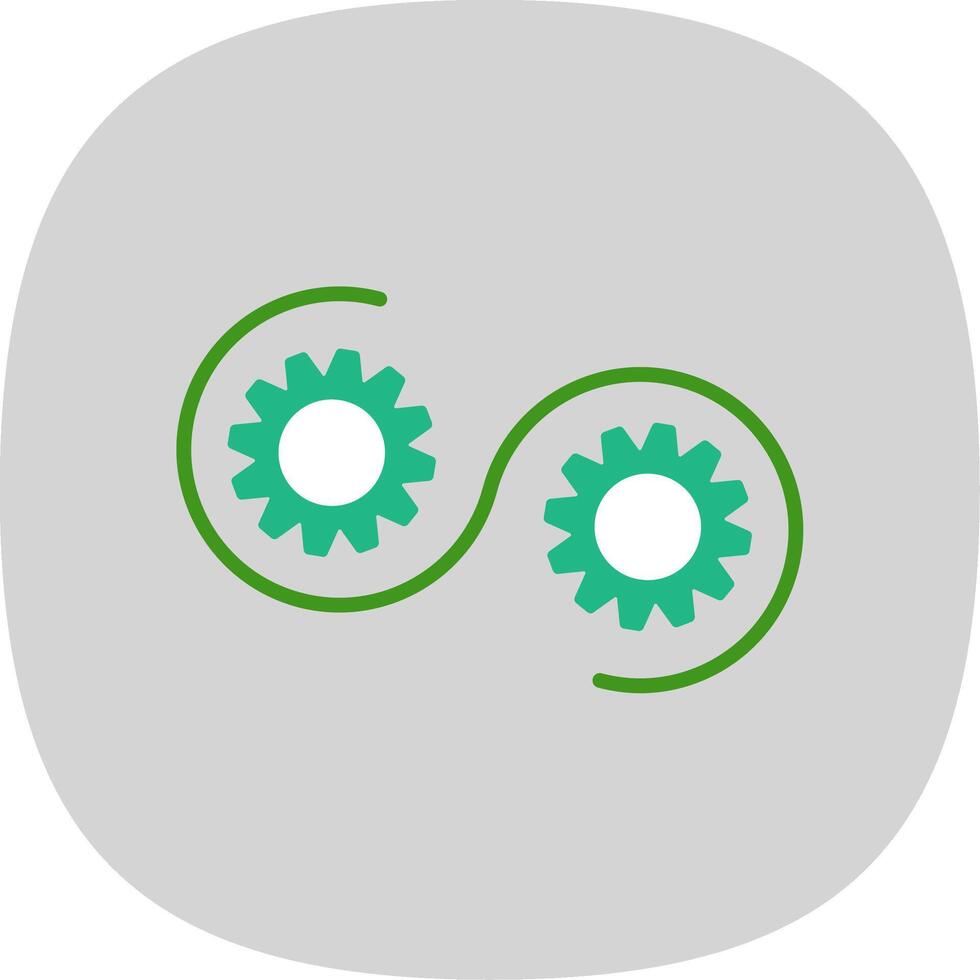 Devops Flat Curve Icon Design 43824663 Vector Art at Vecteezy