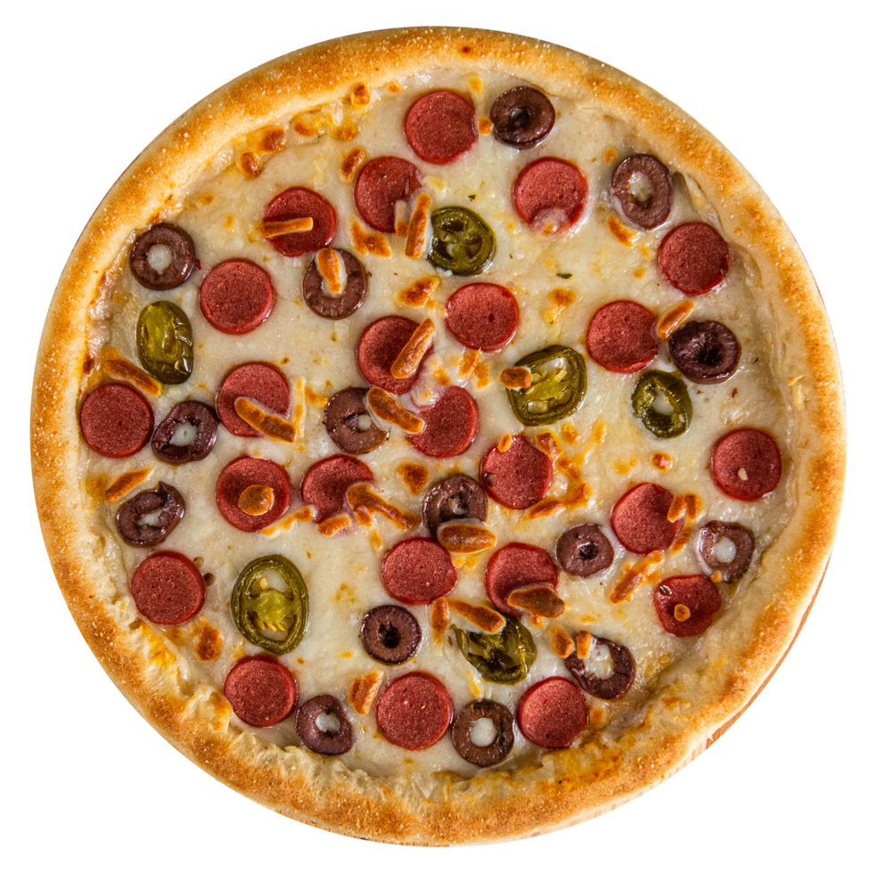Crust Italian Sausage Pizza 43848557 Png