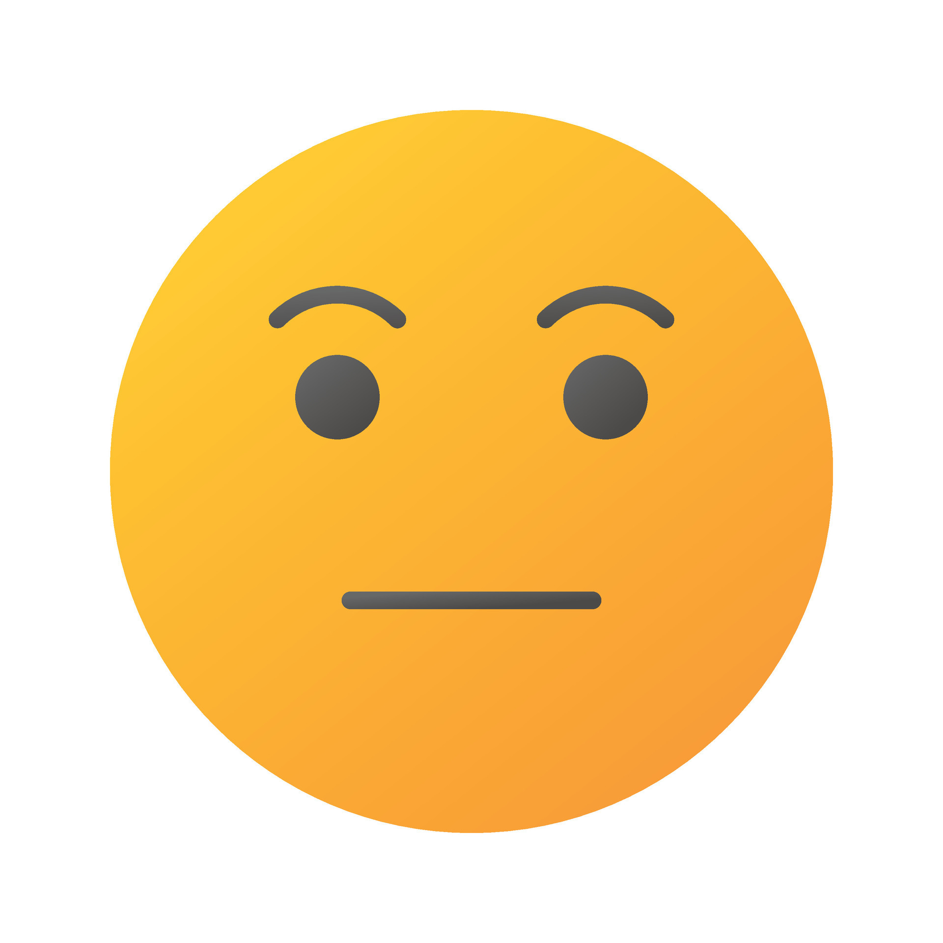Grab this amazing icon of indifferent emoji, customizable flat 43858285 ...