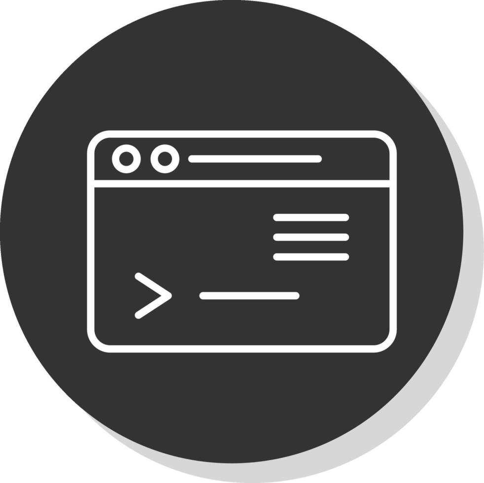 Commandline Shadow Circle Multi Circle Line Shadow Circle Icon Design
