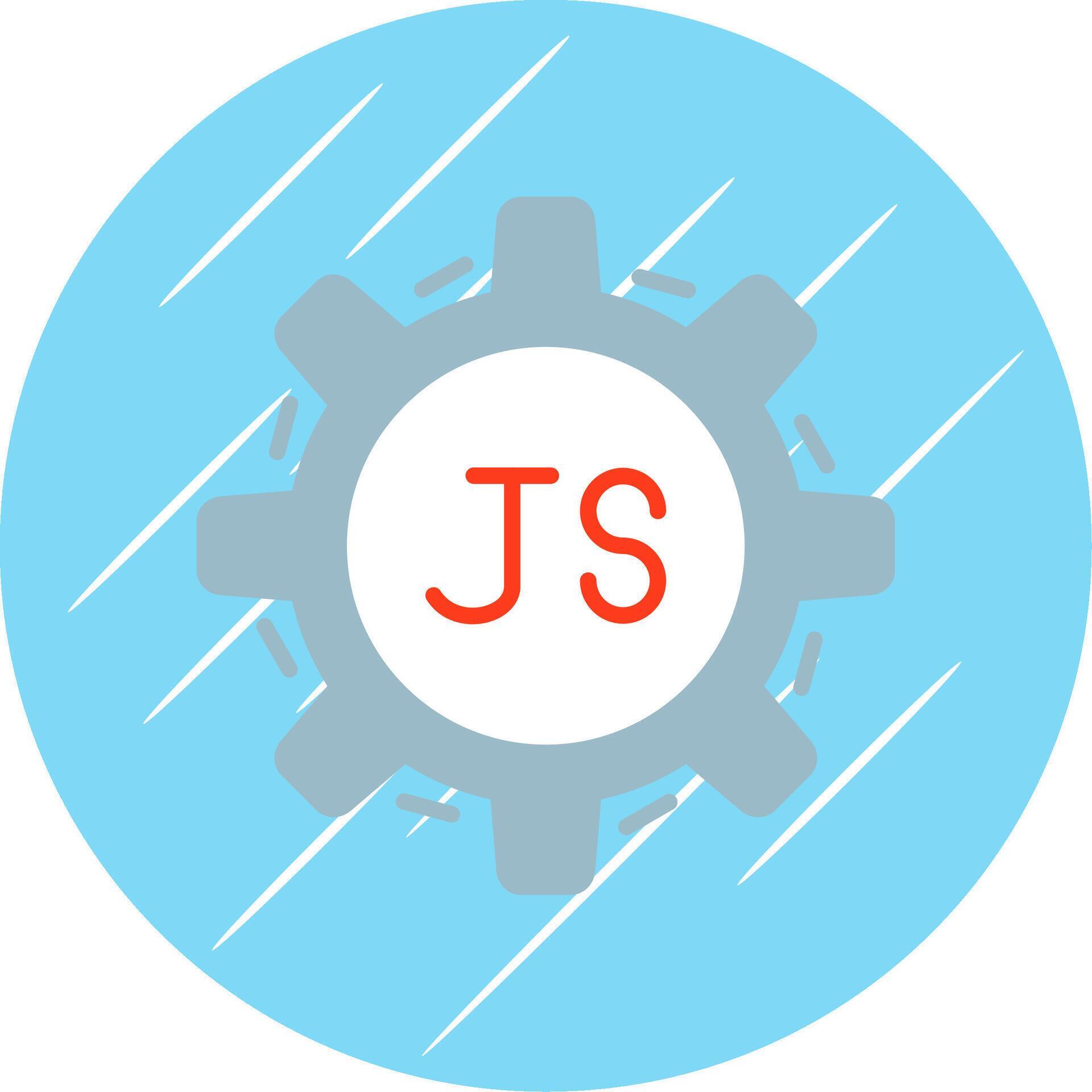 Javascript Flat Circle Icon Design 43866500 Vector Art at Vecteezy