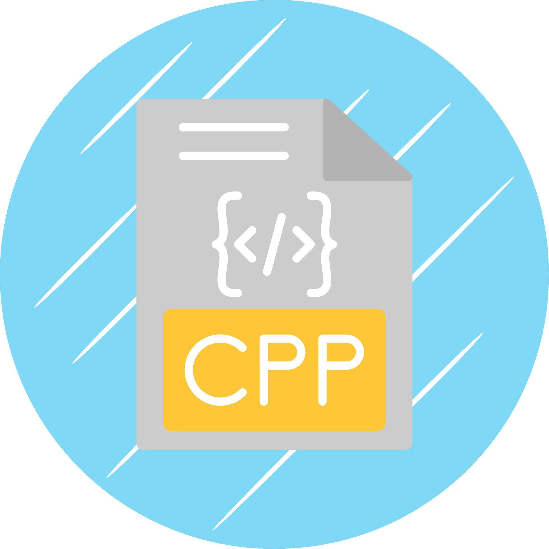 Cpp Flat Circle Icon Design 43870136 Vector Art at Vecteezy