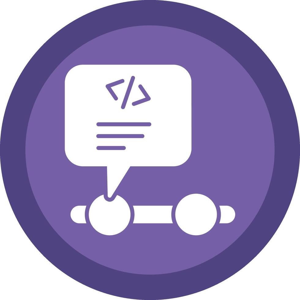 Programming Glyph Due Circle Icon Design 43878740 Vector Art at Vecteezy