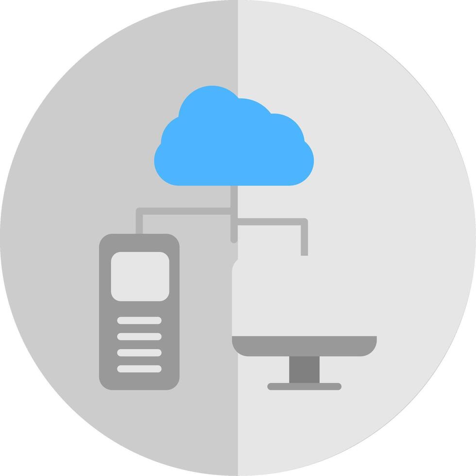 Cloud Computing Flat Scale Icon Design 43886670 Vector Art at Vecteezy